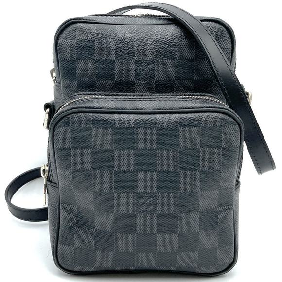 Louis Vuitton | Bags | Louis Vuitton Shoulder Bag Rem Graphite Black ...